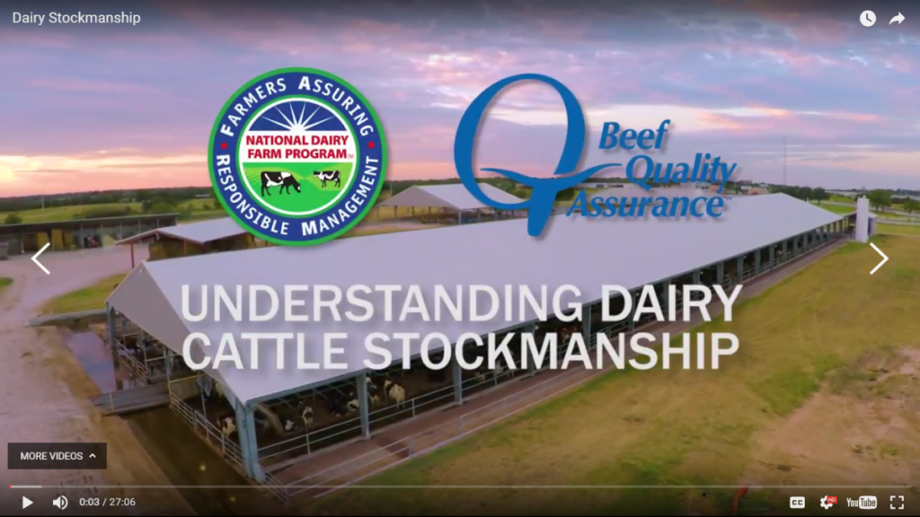 FARM Program, BQA Releases Stockmanship Training Video - NMPF